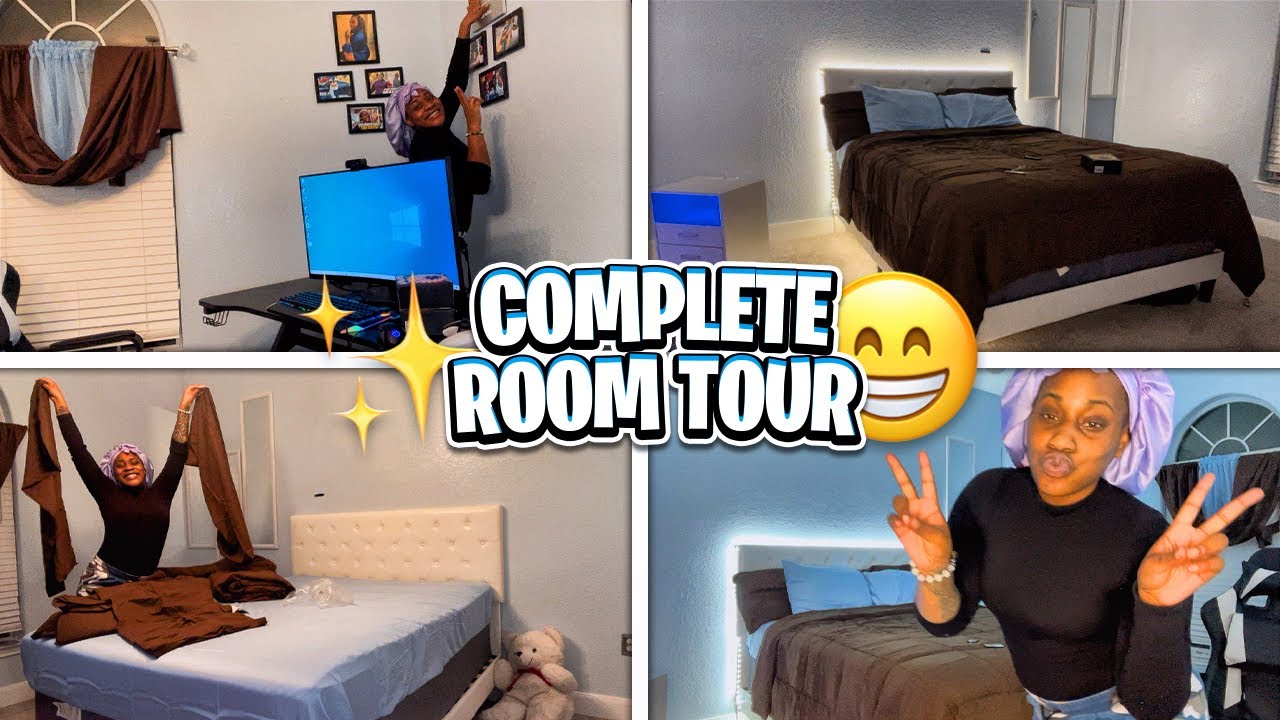 VIBING WITH P VLOG | New COMPLETE Room Tour🥰 - YouTube