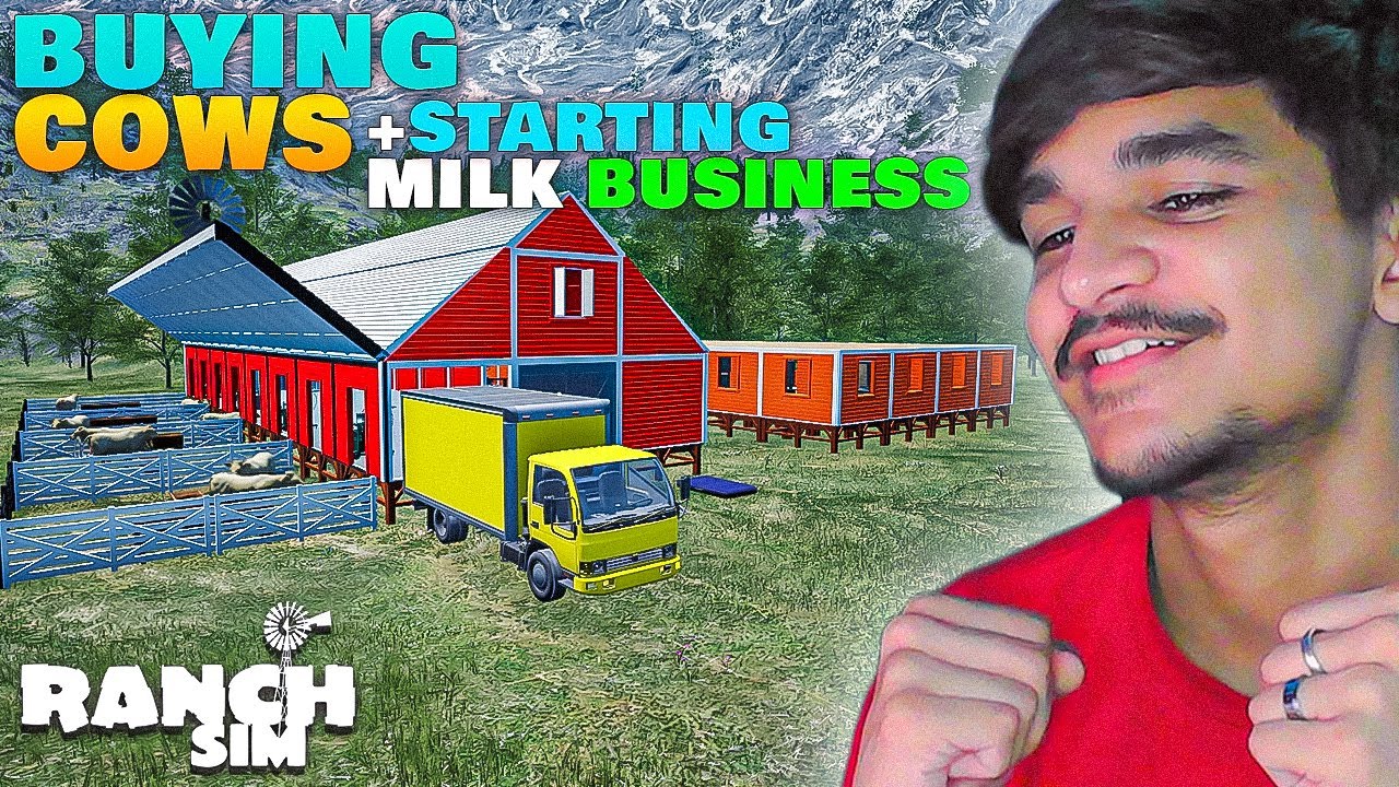 BUYING COWS + STARTING MILK BUSINESS | Ranch Simulator #14 - YouTube