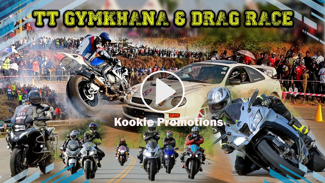 TT GYMKHANA & DRAG RACE UGANDA 2024!!! Day 1 //Kookie Promotions - YouTube