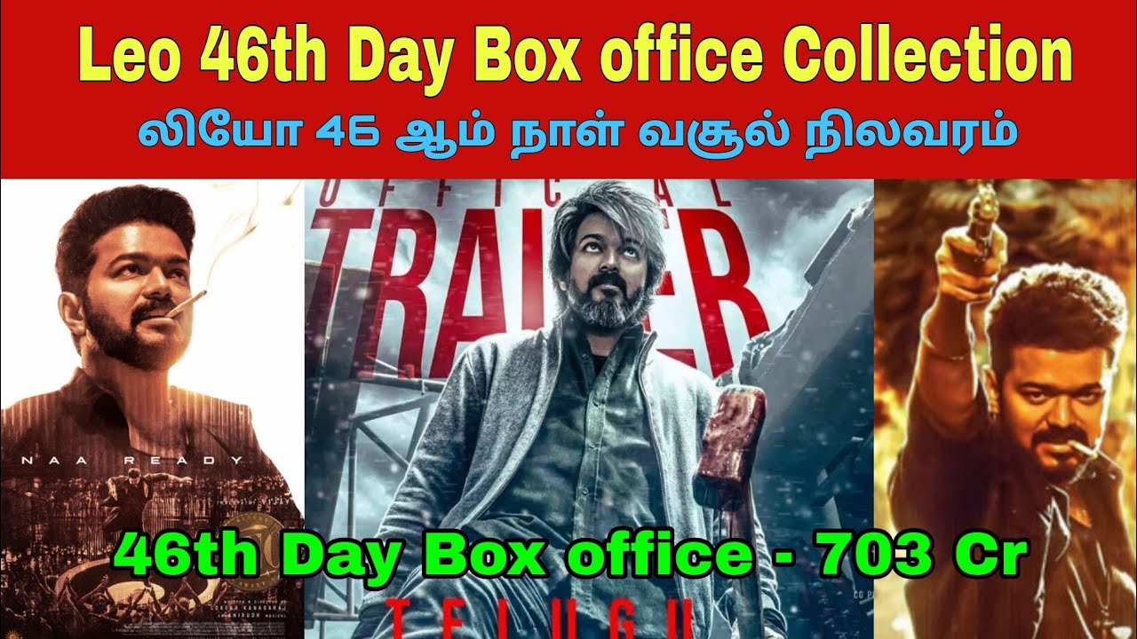 Leo movie 46th day total worldwide box office collection ...