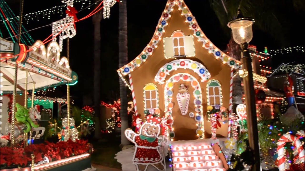 Wakefield Court Lights 2014 - YouTube