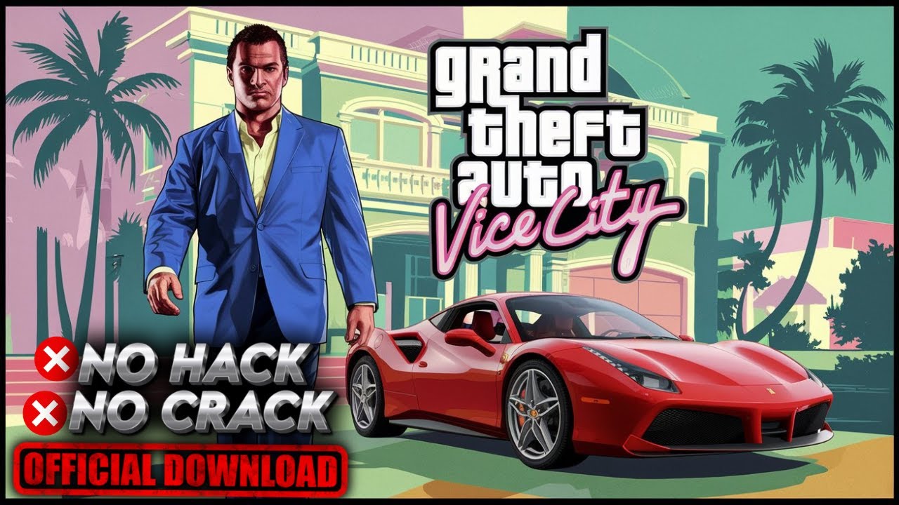how to download and install gta vice city definative edition | gta vice ...