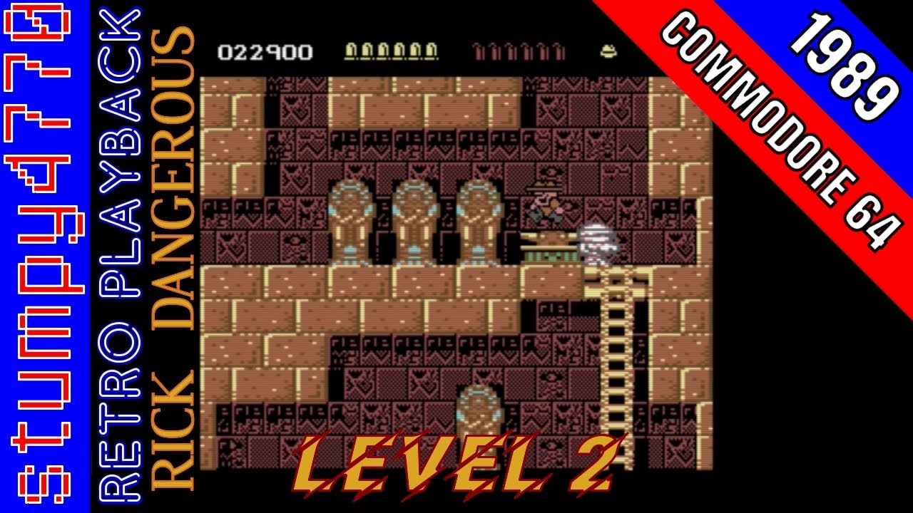 Rick Dangerous: Retro Playback 1989, Level 2. - YouTube