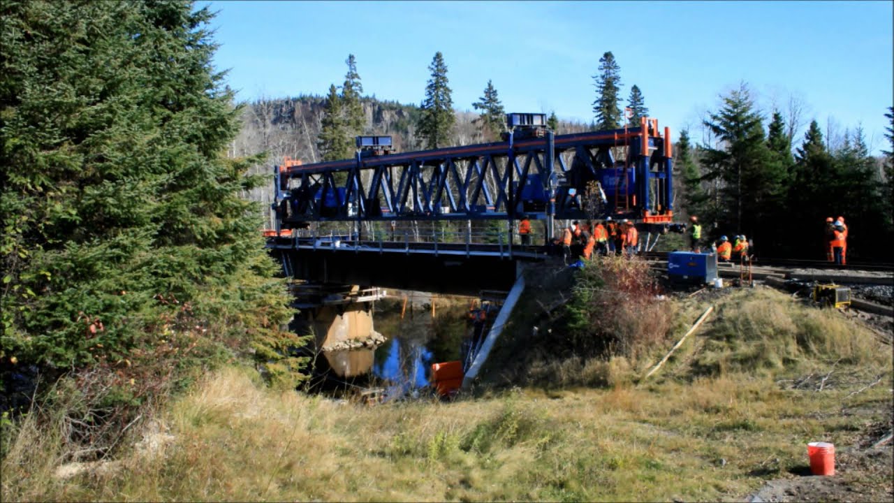 Jackfish River CP Bridge #1 - YouTube