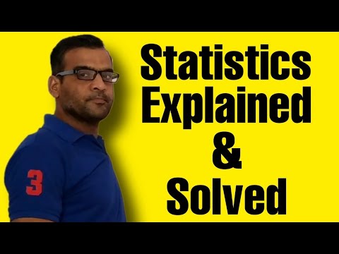 How to Solve questions Of Statistics | Statistics Explained ||Problems ...