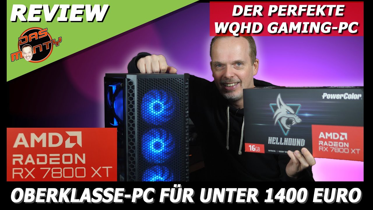 Der beste WQHD Gaming-PC 2023 | PC Build für 1400 Euro mit AMD Radeon ...