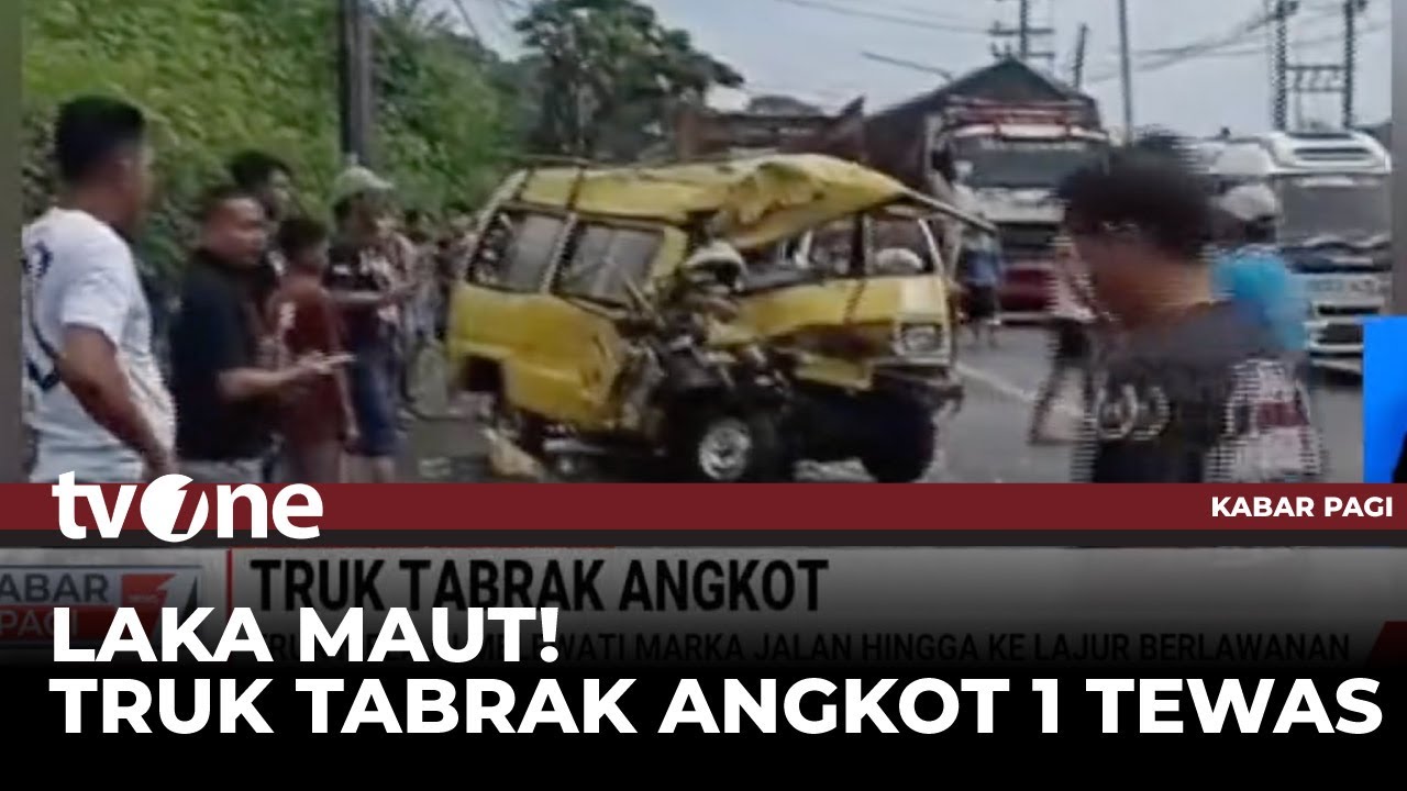 Hancur! Truk Tabrak Angkot di Banyuwangi, 1 Orang Meninggal | Kabar ...