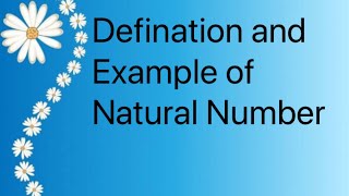 Natural Numbers Examples