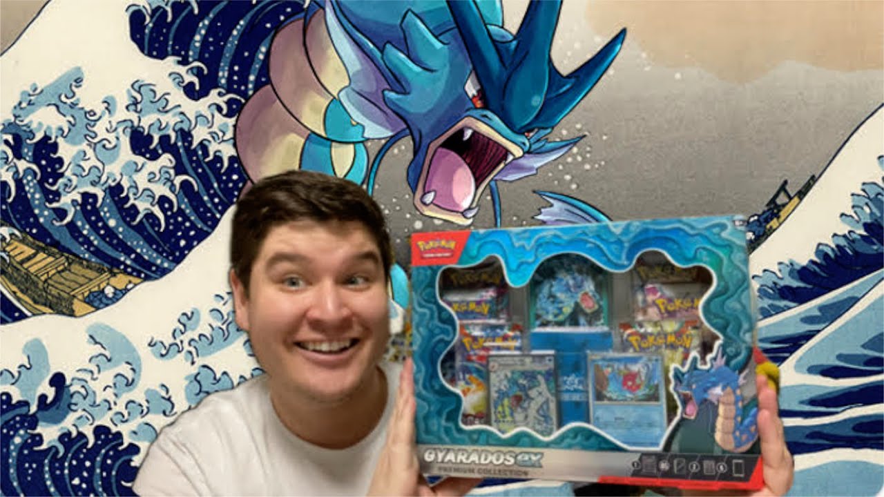 Gyrados Ex Premium Collection Box Opening! - YouTube