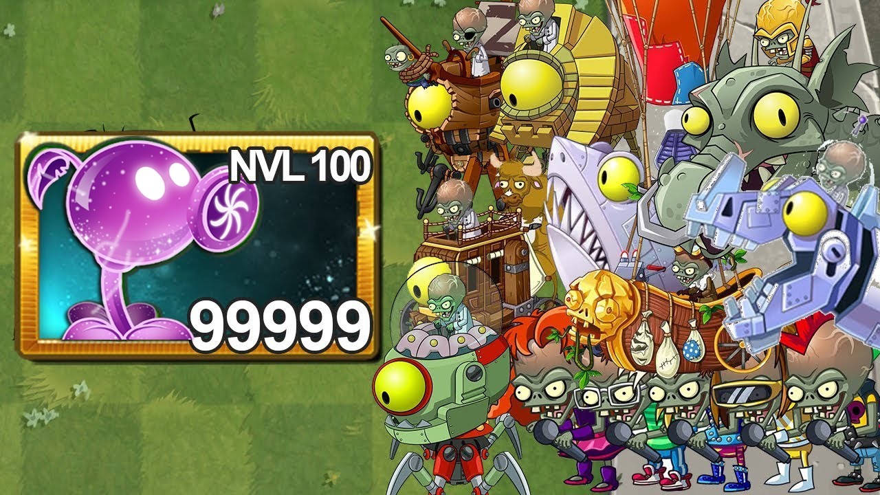 COSMIC PEA vs All Zombots - Which Zombot 's Strongest? - Pvz 2 Zomboss ...