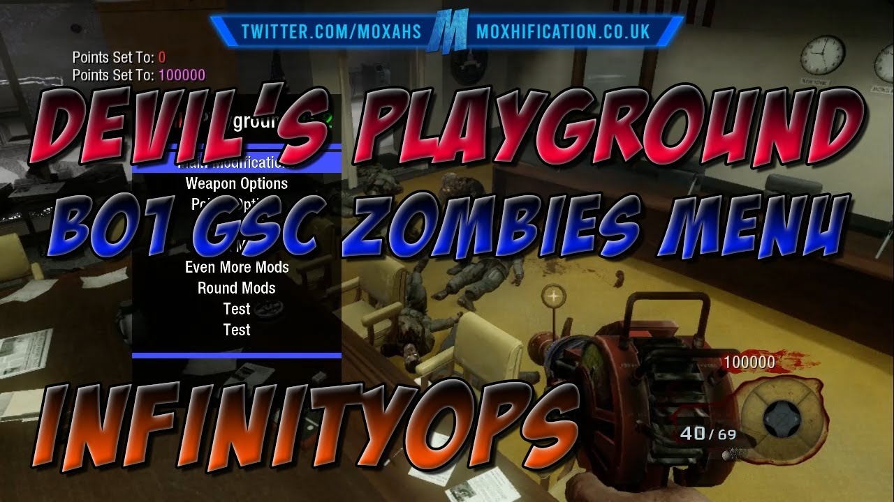 BO1 | TU11 | Devil's Playground v1.2 Zombies Mod Menu (Beta Release ...