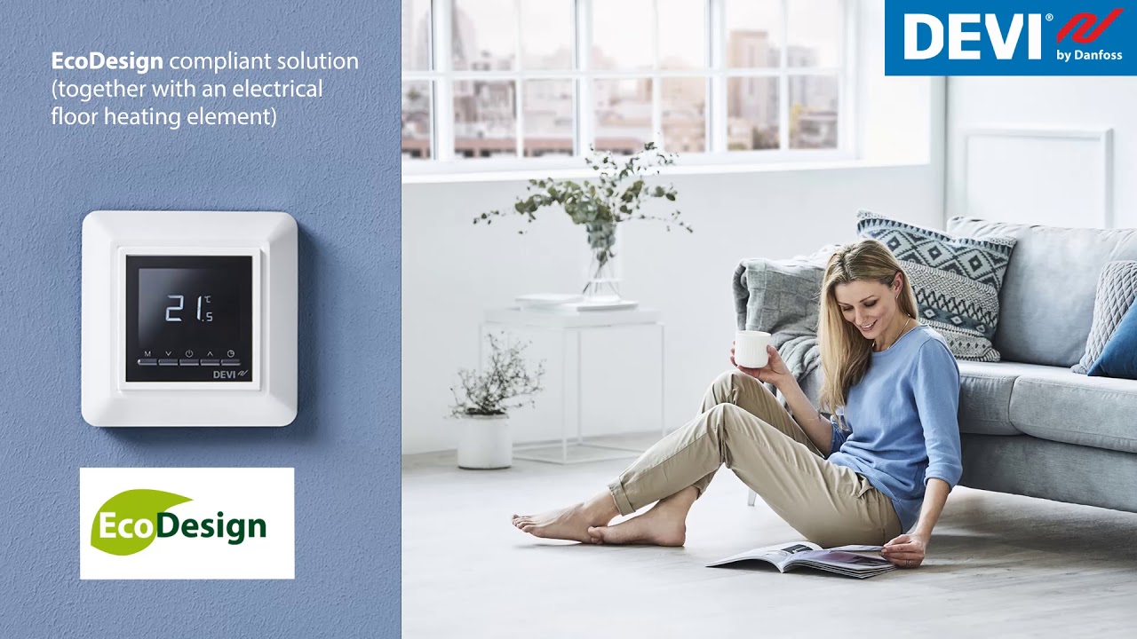 DEVIreg™ Opti electronic thermostat - YouTube