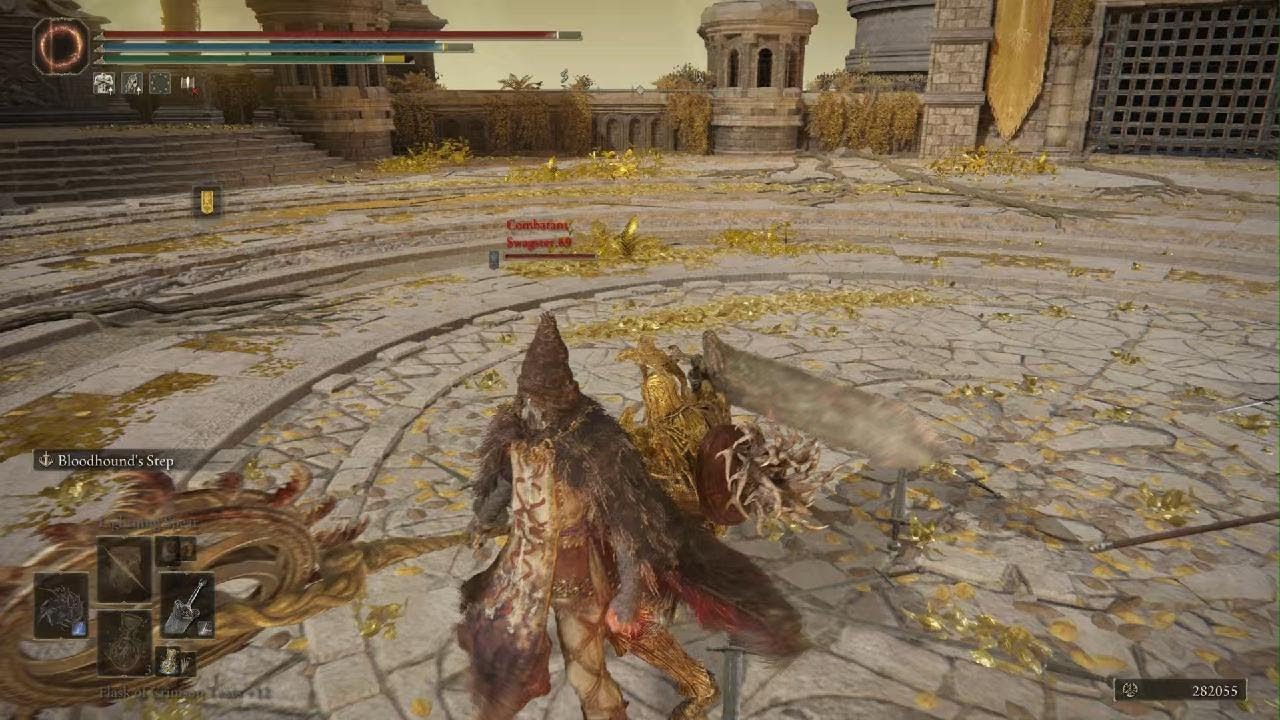 ELDEN RING Practicing bloodhound step and quickstep backstab tech in duels. 🦾 - YouTube