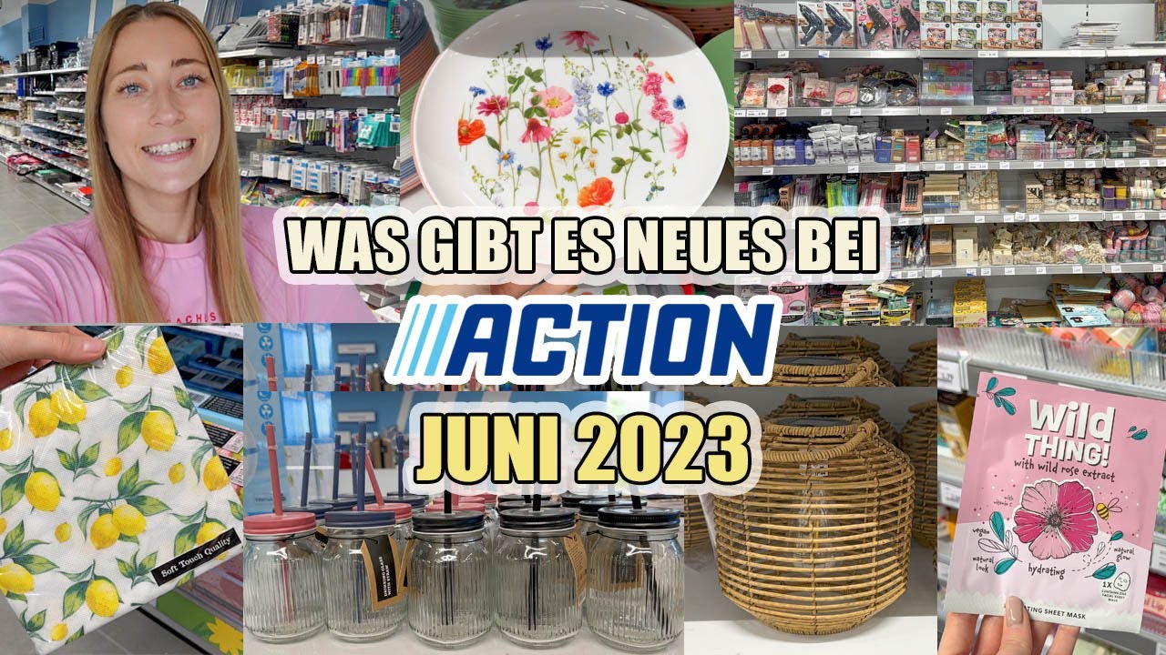 XXL Action Shopping Vlog Juni 2023😍 Rundgang durch den Action 🛍 Viele ...