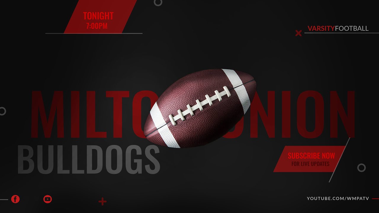Milton-Union Varsity Football @ Northridge - YouTube