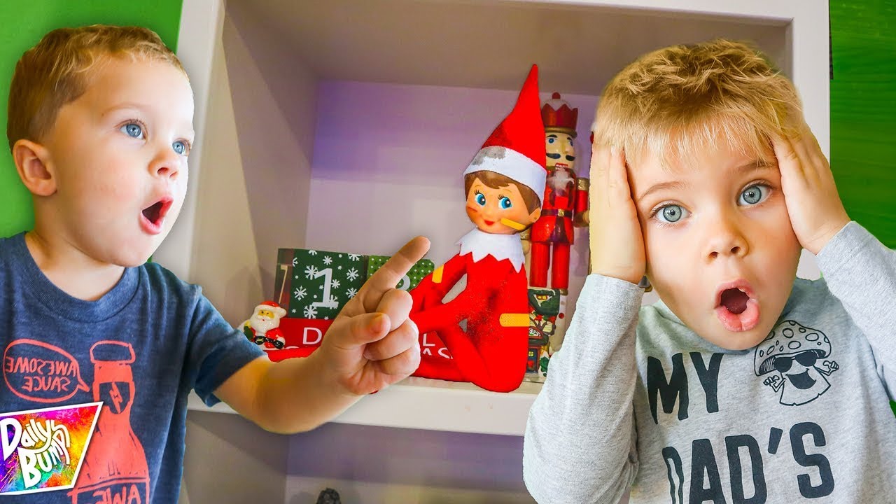 Our Elf on the Shelf GOT HURT! 🤕 (Who touched him??) - YouTube