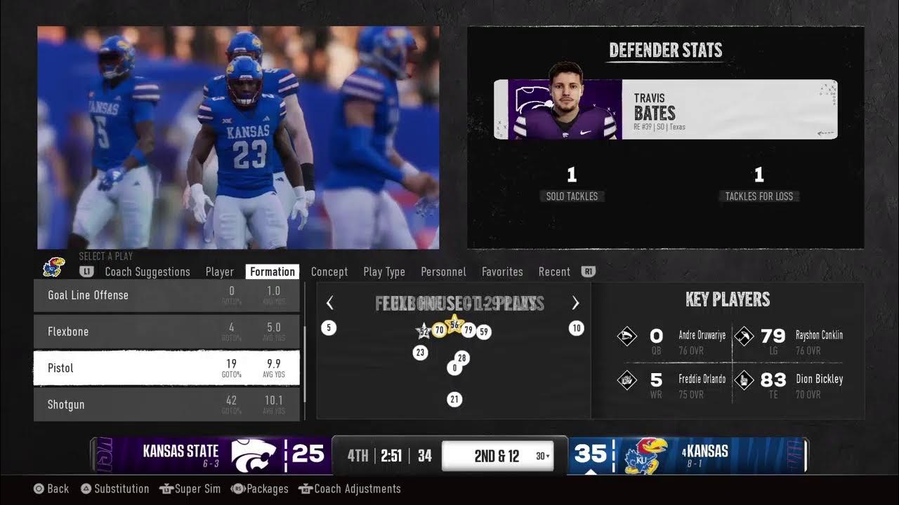 Kansas vs K-state - YouTube