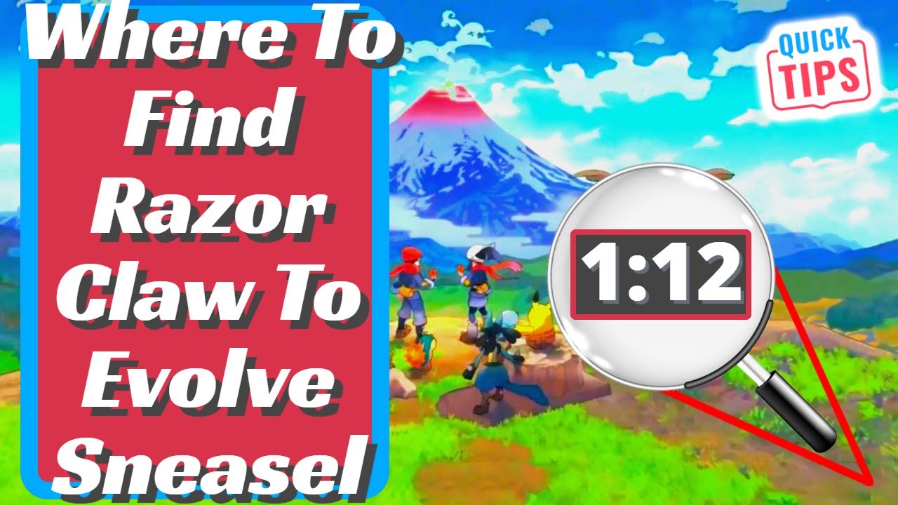 How To Get A Razor Claw To Evolve Sneasel - Pokemon Legends Arceus ...