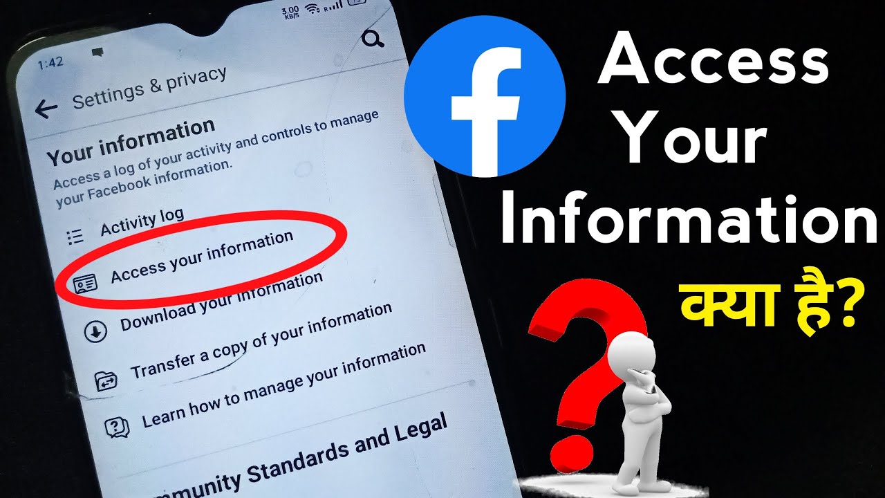 How to use facebook access your information | facebook access your ...