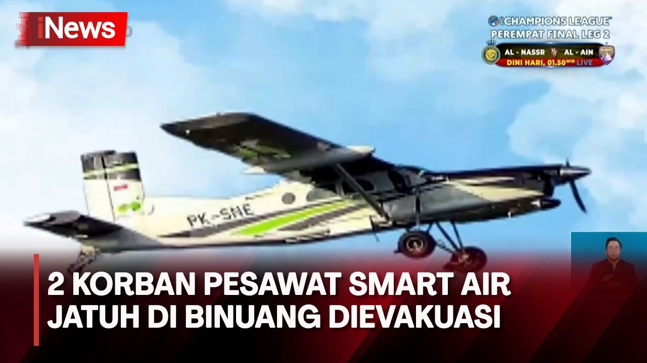Pilot Smart Air Ditemukan Selamat - iNews Siang 11/03 - YouTube