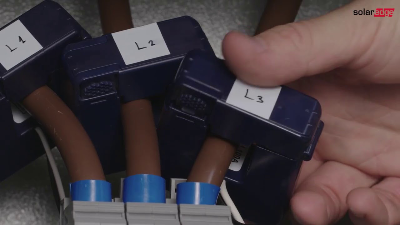SolarEdge Modbus Meter by TESUP - Part III. Installing - YouTube