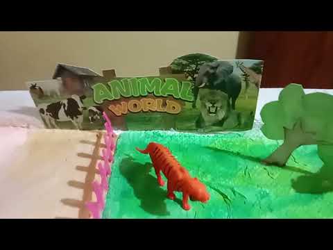 Farm and Jungle Animals Project Work for kids - YouTube