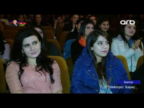 Gəncə Dövlət Universitetinin tələbələri Bayraq Günü münasibətilə konsert təşkil edib (ARB KEPEZ)