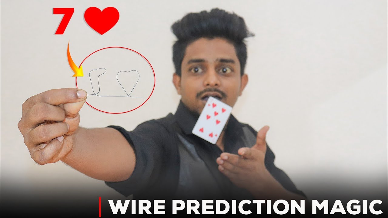 Wire Prediction Card Mind Reading Trick | Tutorial Guruji Card Magic ...