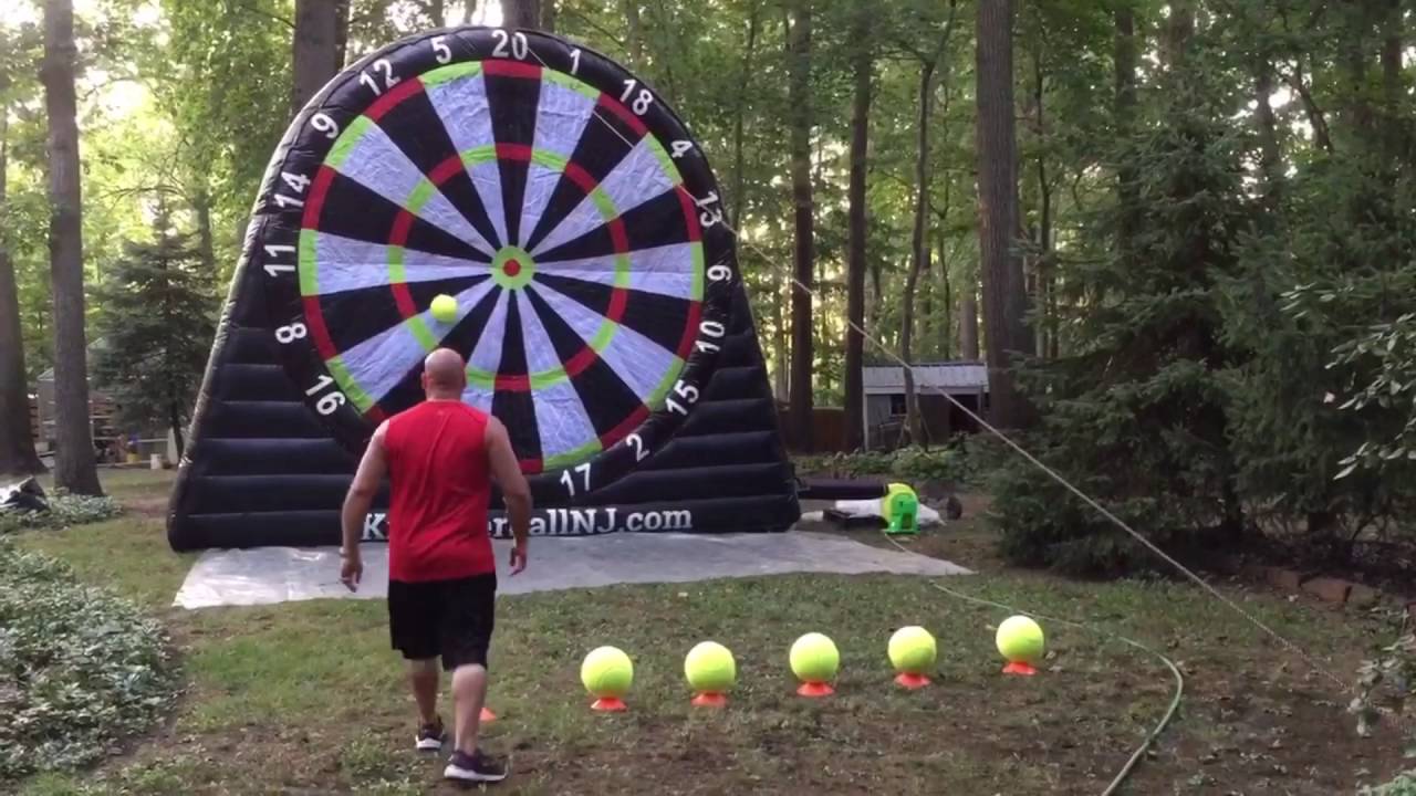 Foot Flicker - Foot Darts - Soccer Darts - Mashup Sports - YouTube