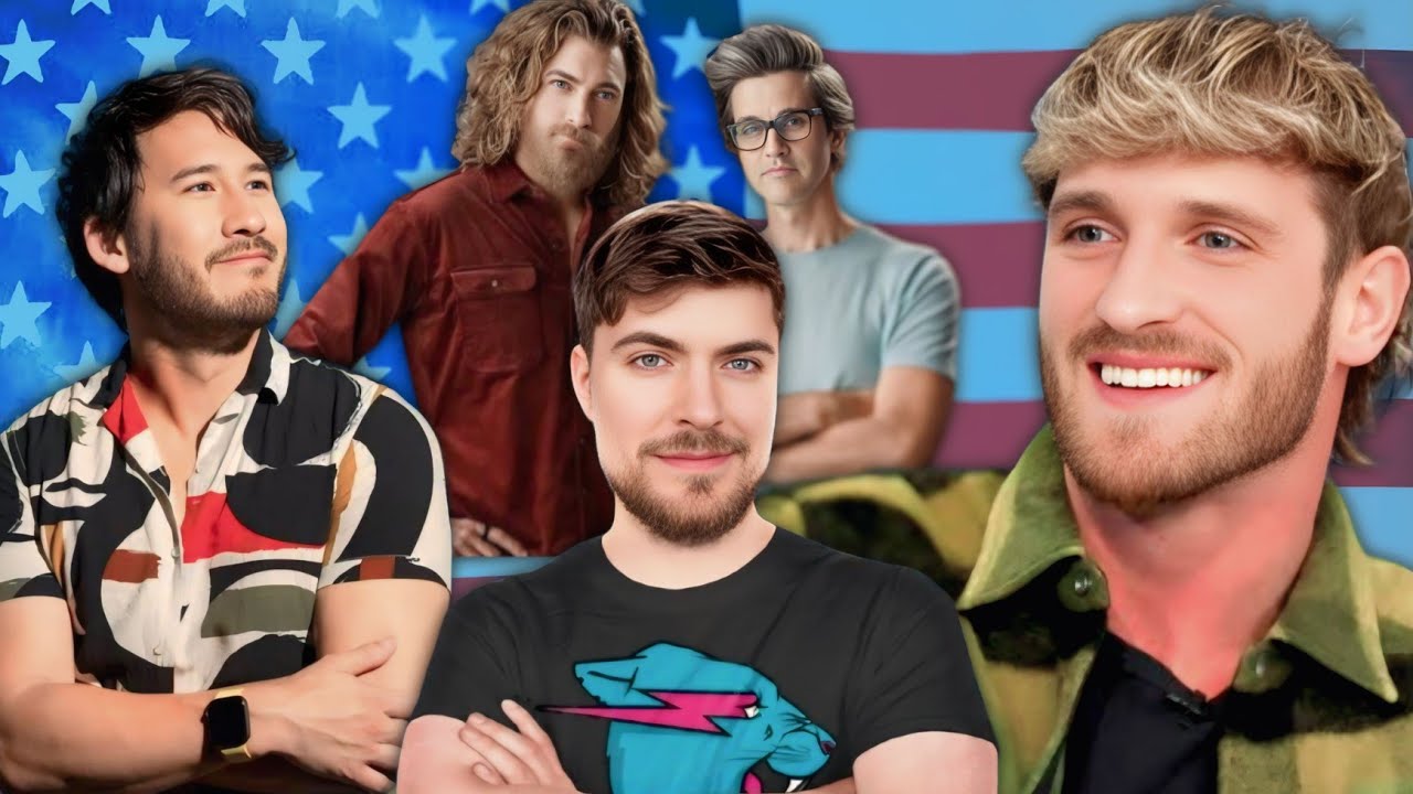 Top 5 YouTuber's Of America 🇺🇸 in 2025 |Top 10 giants - YouTube