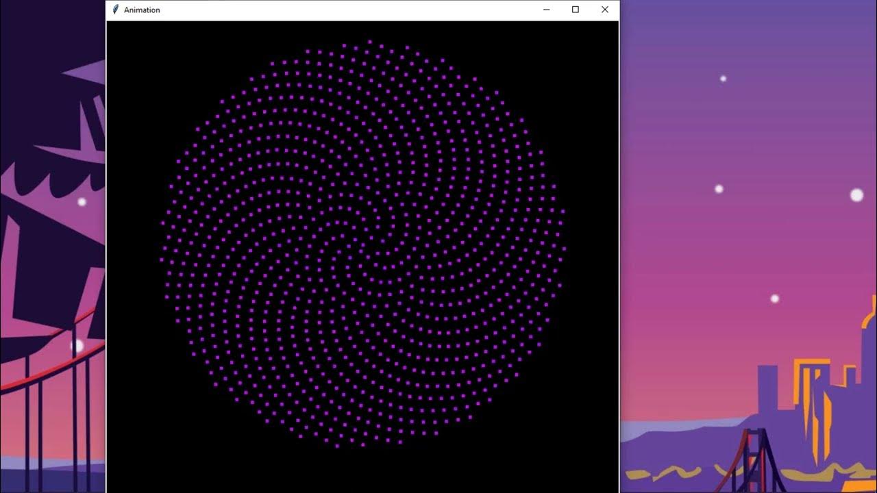 Arte Generativo en Python: Círculo Polimorfo (No Talking) - YouTube