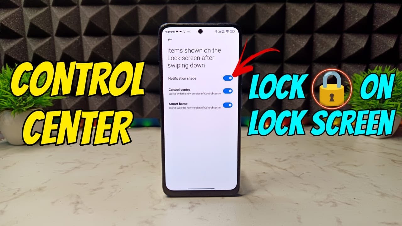 How To Lock disable Control Center On The Lock Screen In Android Phones How To Lock disable Control Center On The Lock Screen In Android Phones