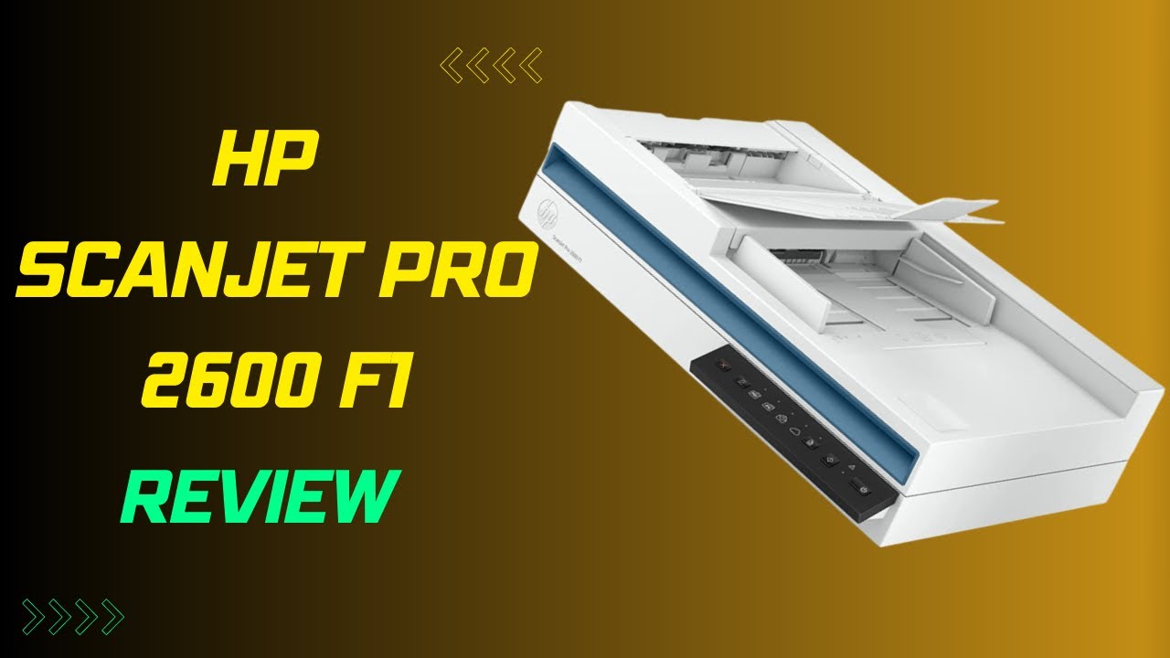 HP ScanJet Pro 2600 f1 Review: Scanning Made Simple! - YouTube