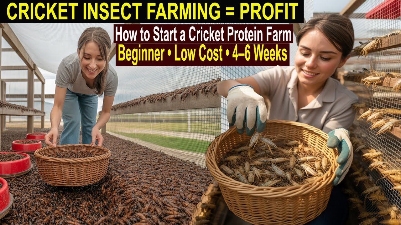 Cricket Farming: How to Start a Profitable Edible Insect Business ...