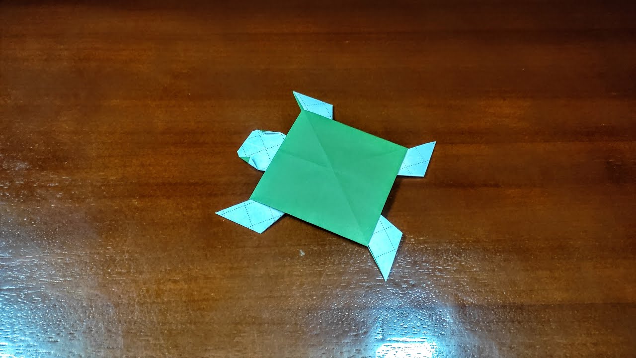 How To Make An Origami Turtle Easy | Origami Turtle Easy Step By Step ...