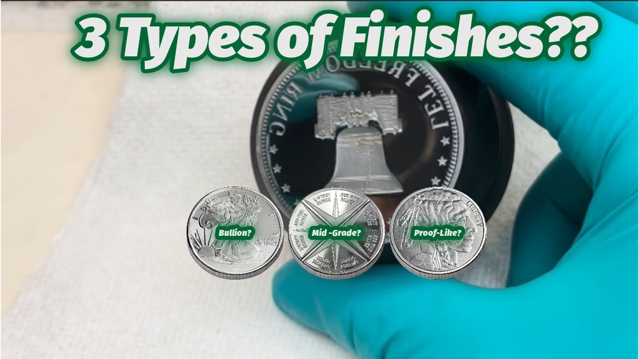 What are the 3 types of Silver finishes? - YouTube