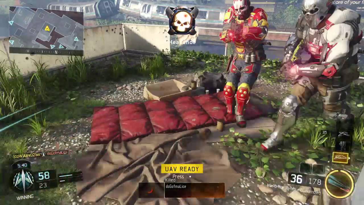Call of Duty Bo3 Man-o-War Gameplay - YouTube