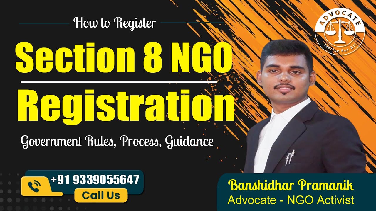 Section 8 NGO Registration Process in West Bengal | How to Register ...