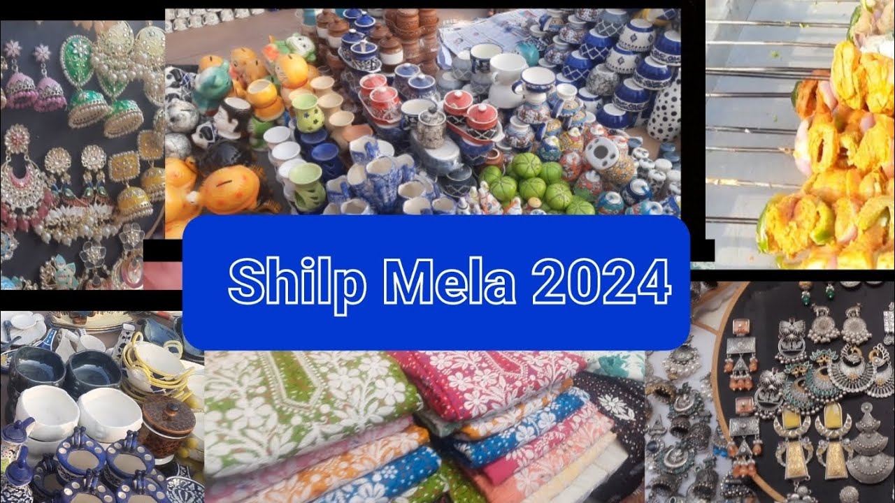 Shilp Mela 2024 | Tour of mela || Cooking with faiza #food #dresses # ...