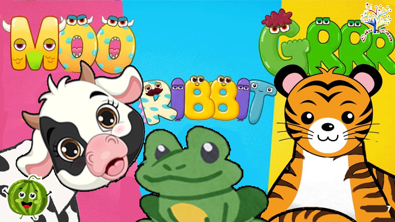 Farm Animal Sounds Song ALA1 Learn About Farm Animals for Children ...