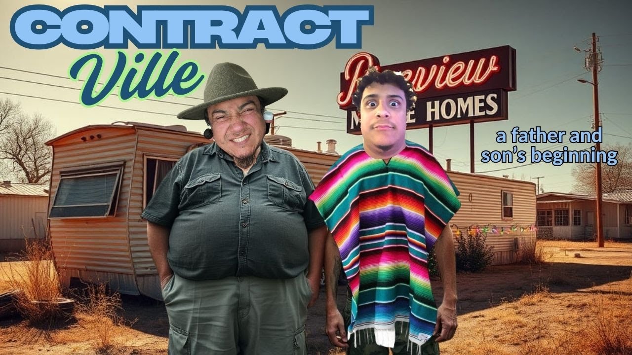 DABBED OUT CONTRACT VILLE WITH MY SON (SIMULATOR GAME) - YouTube