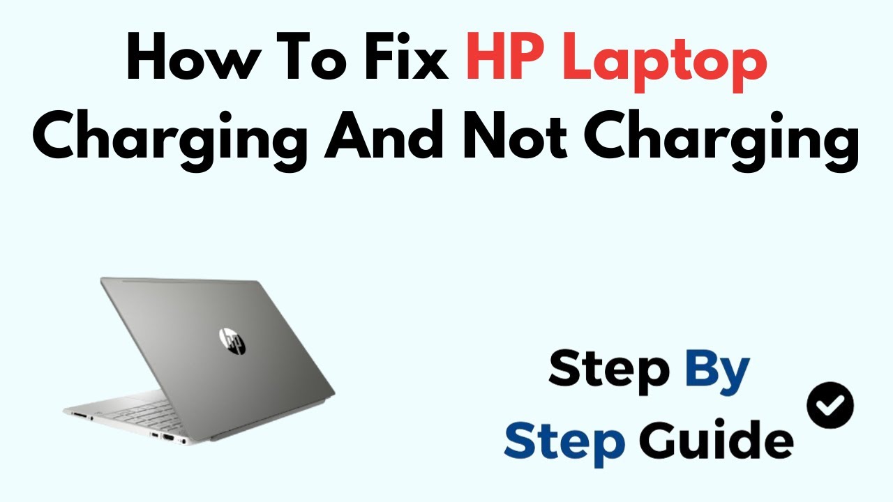 How To Fix HP Laptop Charging And Not Charging Windows 11 - YouTube