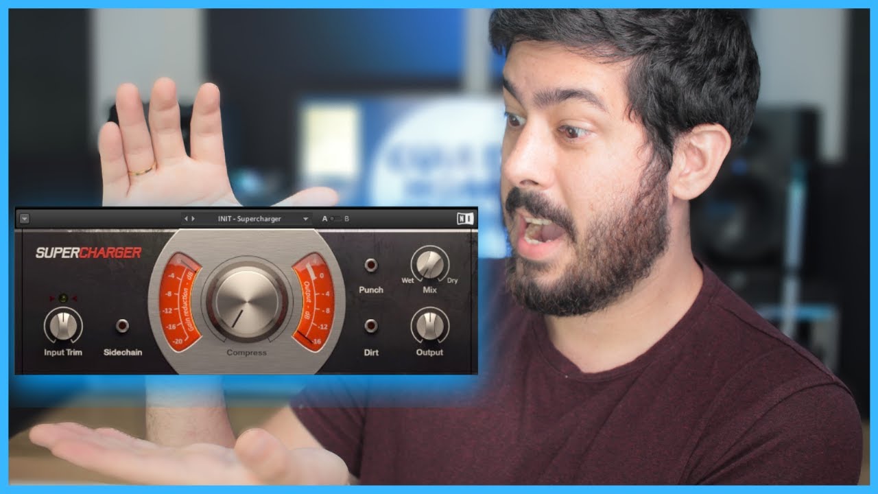 Plugin gratuito incrível! 🤯 | Native Instruments Supercharger - YouTube