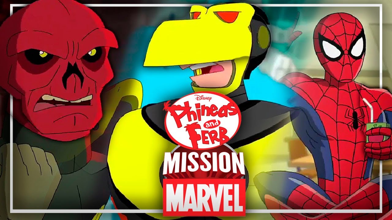 El DÍA que PHINEAS y FERB salvaron A LOS VENGADORES 🦸‍♂️| PHINEAS y ...
