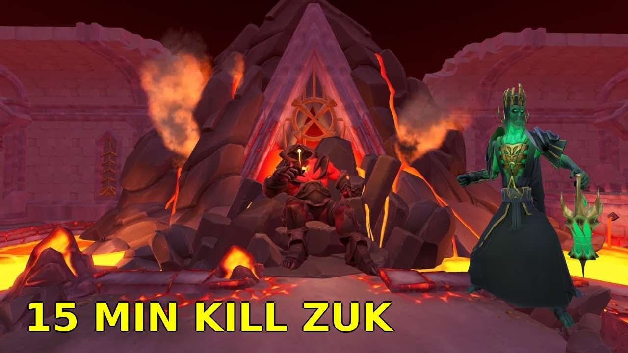 Runescape 3 --- Tzkal zuk normal Mode 15M kill - YouTube