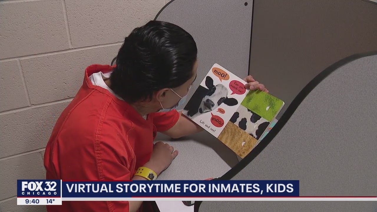 DuPage County Jail program lets inmates read to their kids - YouTube