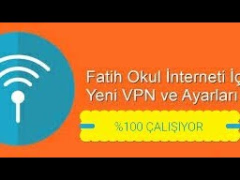 F@TİH ÇALIŞAN VPN YENİ AYAR#2/ARALIK 2017