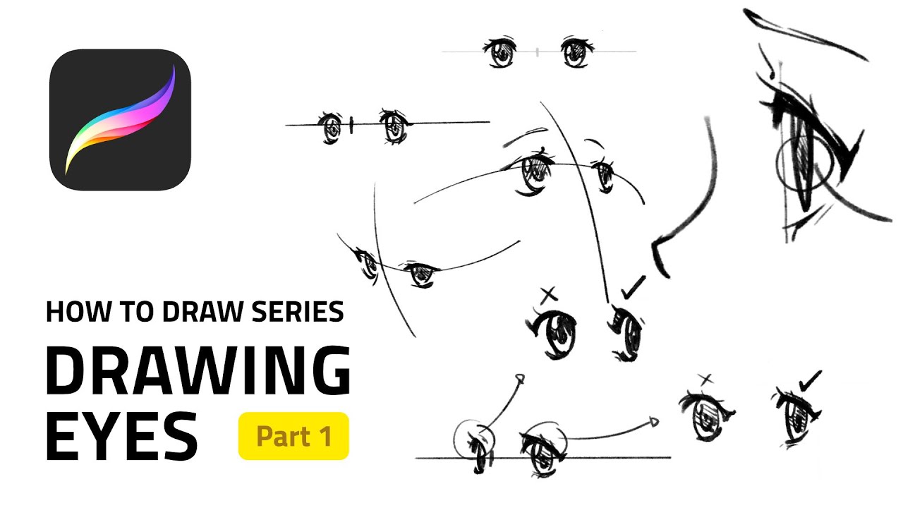 How to Draw Series : Drawing Eyes - Part 1 - YouTube