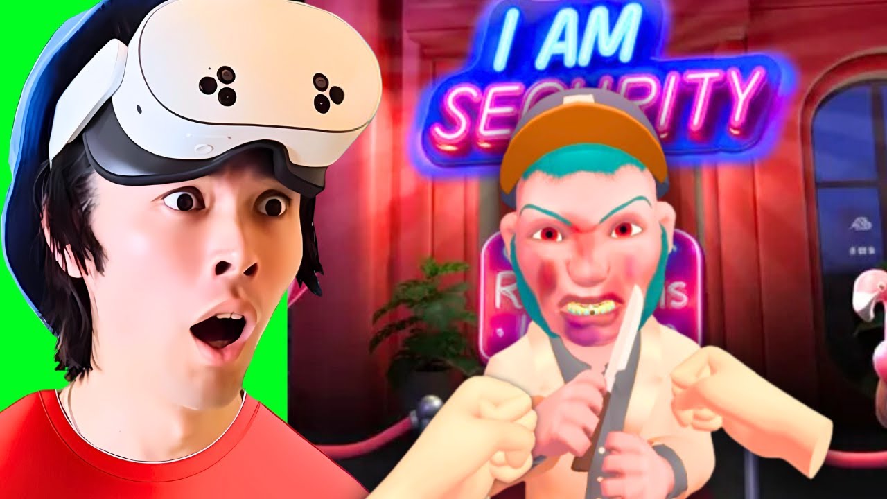 Playing I AM SECURITY in VR | Intense Security Guard Simulator! - YouTube