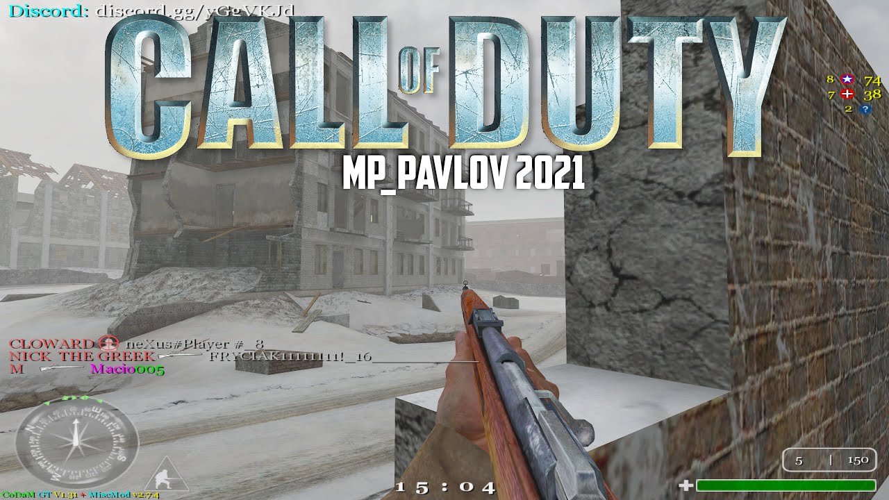 Call of Duty 2021 Multiplayer Mp_Pavlov Gameplay 19 Players | 4K - YouTube